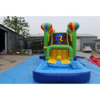 China Inflatable Bouncer Slide Combo Romantic Balloon Design for Jumping and Swimming Fun for sale