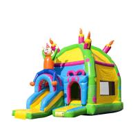 China Commercial Inflatable Bouncy Castle Slide for Rental Business With Blower Included for sale