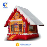 China Unisex Amusement Park Toy Castle Commercial Inflatable Bounce House with Slide and Water for sale
