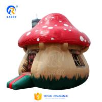 China Unisex Amusement Park Toy Castle Commercial Inflatable Bounce House with Slide and Water for sale