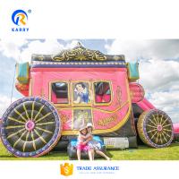 China HD Digital Printing Inflatable Playground With Slide Jumping Castle For Commercial for sale