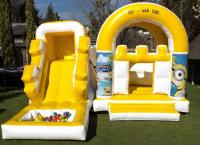 China HD Digital Printing Inflatable Playground With Slide Jumping Castle For Commercial for sale
