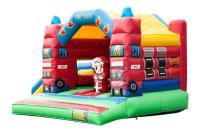 China Unisex Christmas Inflatable Bounce House Jumping Castle with Water Pool and Repair Kits for sale