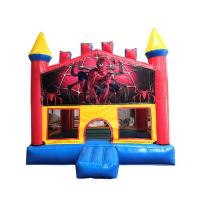 China Unisex Christmas Inflatable Bounce House Jumping Castle with Water Pool and Repair Kits for sale