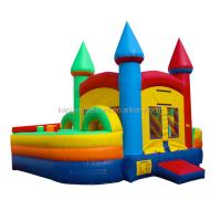 China Customized Inflatable Bounce House With Slide and Air Blower for Party Rental Equipment for sale