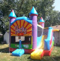 China Commercial Digital Printing PVC Breathable Inflatable Bouncy Jumping Castle for Party for sale