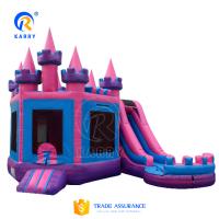 China Soldiers' Top Choice PVC Tarpaulin Inflatable Jumping Castle with Slide for sale
