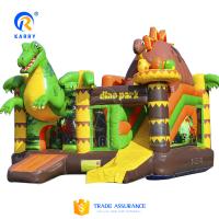 China Soldiers' Top Choice PVC Tarpaulin Inflatable Jumping Castle with Slide for sale