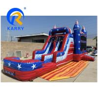 China Inflatable Bouncer Slide and Swimming Pool Combo for British Style Entertainment for sale