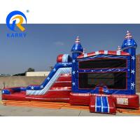 China Inflatable Bouncer Slide and Swimming Pool Combo for British Style Entertainment for sale