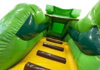 China Age Range 14 Years Up Outdoor Kids Trampoline Game PVC Inflatable Castle with Slide for sale