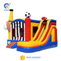 China Manual Instruction Included Inflatable Bouncer Castle Slide Combo for Party Jumping for sale