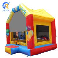China Outdoor Inflatable Bounce House with Water Slide Customized Colorful Inflatable Castle for sale