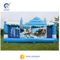 China Outdoor Inflatable Bounce House with Water Slide Customized Colorful Inflatable Castle for sale