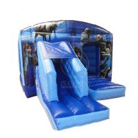 China Customized Unisex Bouncy Castle Slide Combo Amusement Park Equipment with Repair Kits for sale
