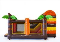 China Unisex Pirate Ship Inflatable Bouncy Castle Slide Combo for Kids Outdoor Playground for sale