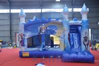 China Circus Theme Inflatable Bouncy Castle Slide Combo for Jumping Fun Max Capacity 100-500kg for sale