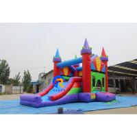 China Repair Kits Included Adult Inflatable Bouncy Castle with Water Slide and Bouncer for sale