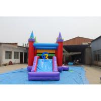 China Repair Kits Included Adult Inflatable Bouncy Castle with Water Slide and Bouncer for sale
