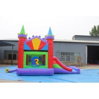 China Repair Kits Included Adult Inflatable Bouncy Castle with Water Slide and Bouncer for sale