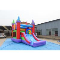 China Repair Kits Included Adult Inflatable Bouncy Castle with Water Slide and Bouncer for sale