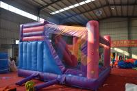 China Directly Sell Pink Princess Inflatable Castle Jumping Bounce House for Kids' Amusement for sale