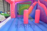 China Directly Sell Pink Princess Inflatable Castle Jumping Bounce House for Kids' Amusement for sale