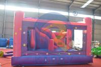 China Princess Pink Inflatable Bounce Houses Slide Combo for Party Rental Express Shipping for sale