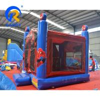 China Unisex Spiderman Water Inflatable Bouncer Slide Combo with Wet/Dry Option for sale