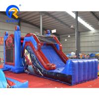 China Features PORTABLE Spider-Man Inflatable Bounce House with Slide and Jumping Castle for sale