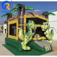 China Commercial Grade PVC Kids Jumper Bouncer Dinosaur Inflatable Bounce House with Blower for sale