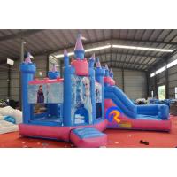 China 14 Years up Commercial Inflatable Frozen Bounce House with Slide Combo OEM Accepted for sale