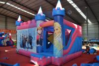China Customized Logo Acceptable Inflatable Bouncy Moonwalk Jumping Castle for Kids n Adults for sale