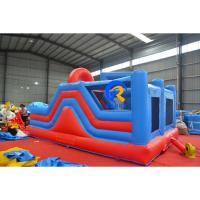 China Kids Water Jumper Bouncer PORTABLE Robot Theme Inflatable Bounce House with Slide for sale