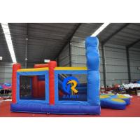 China Blower Commercial Inflatable Dual Lovely Dog Patrol Theme Dry Slide for Kids Unisex for sale
