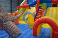 China Large Inflatable Slide and Bouncer House for Commercial Grade Spiderman in 2024 Park for sale