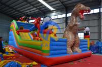 China Large Inflatable Slide and Bouncer House for Commercial Grade Spiderman in 2024 Park for sale