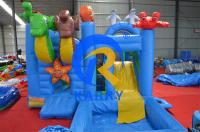 China 2024 16ft Jumping Inflatable Castle Slide Combo with Pool/Inflatable Bouncer Castle for sale