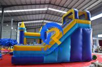 China Commercial Inflatable Water Slide Mini Castle Combo with Repair Kits and Party Events for sale