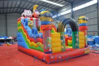 China PORTABLE Fun City Park Inflatable Bouncer Combo With Slide For Children's Entertainment for sale