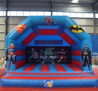 China Newly Designed Outdoor Commercial Mini Purple Little Monster Bouncy Castle Slide Combo for sale