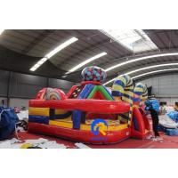 China Commercial Inflatable Bouncer Indoor and Outdoor Entertainment with Delicious Candy Theme for sale