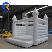 China Customized Color Wedding Jumping Bouncy Castle Inflatable Bounce House with Slide Combo for sale