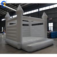 China Customized Color Wedding Jumping Bouncy Castle Inflatable Bounce House with Slide Combo for sale