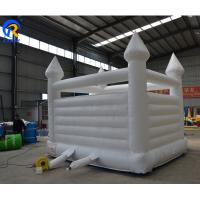 China Customized Color Wedding Jumping Bouncy Castle Inflatable Bounce House with Slide Combo for sale