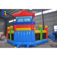 China CH Party Jumpers Inflatable Bounce House Bouncer with Slide and Ball Pool Customized Size for sale