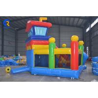 China CH Party Jumpers Inflatable Bounce House Bouncer with Slide and Ball Pool Customized Size for sale