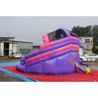 China Pink LOL Theme Inflatable Castle Jumping Commercial Combo Bounce House with Slide for sale