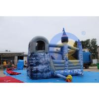 China Accessories Repair Kits Included in Trend 3D Blue Dragon Inflatable Castle with Slide for sale
