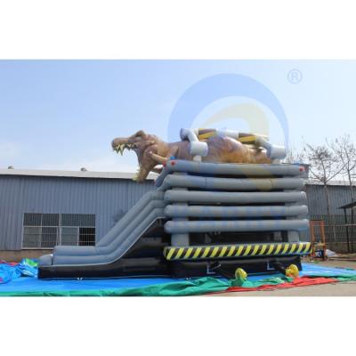 China CE Standards Inflatable Castle Jumping Combo Bounce House with Slide and Water Slide for sale